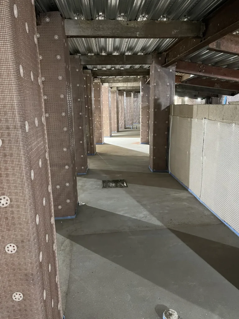 Delta: Sympathetic waterproofing solution to historic structure ...